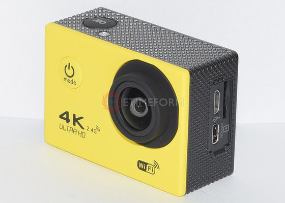 Outdoor Wide Angle Remote Control Action Camera 2.0 Inch HD 1080p With WIFI