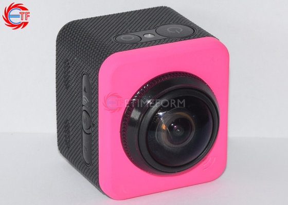 Pink Full Hd 1080p 360 Degree Sports Camera WIFI LCD Car Camcorder Round Mode