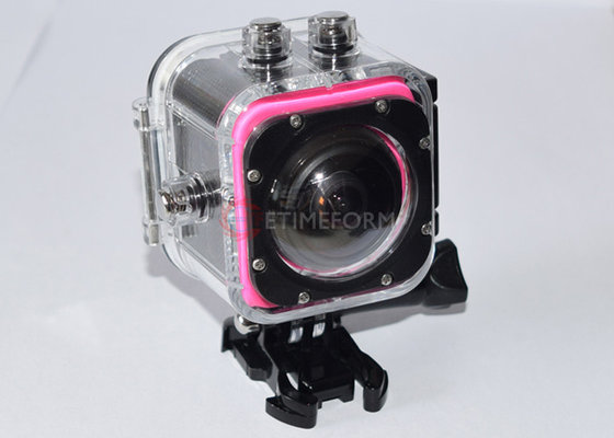 Pink Full Hd 1080p 360 Degree Sports Camera WIFI LCD Car Camcorder Round Mode