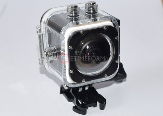 E360S White Mini Sports Camera 4K 360 Degree Lens Cube Camcorder For Sports