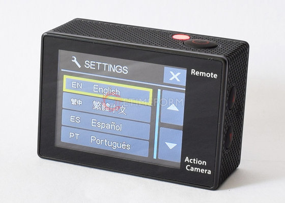Colorful Ov4689 4k 25fps Action Camera With 2.4 G Remote Comtroller For Diving