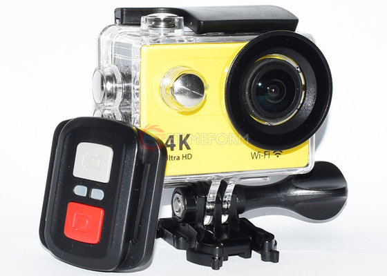 OEM 7 Colors Sports Action Camera With Remote Control Waterproof 4k Sports Camera