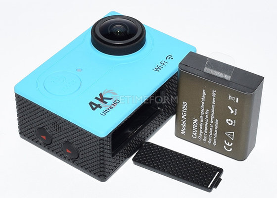 170° Wide Angle WIFI Action Camera 1080p , 2.4 G Remote Control 4k Sports Camera