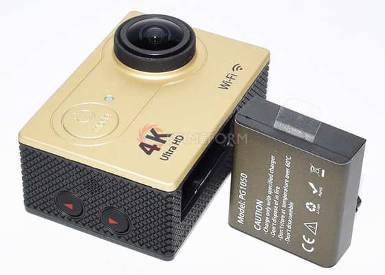 25fps 4K Sunplus Wifi Action Camera Remote Control 12mp With Waterproof Case