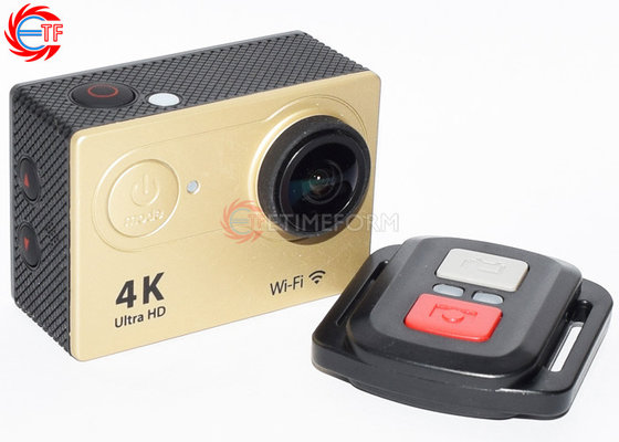 25fps 4K Sunplus Wifi Action Camera Remote Control 12mp With Waterproof Case