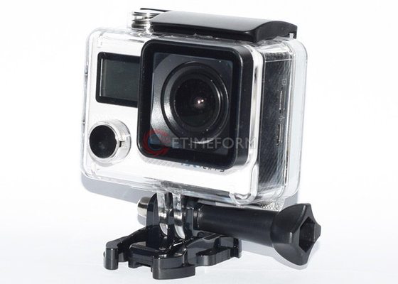 CE / RoHS Dual Screen Action Camera Sony IMX179 Sensor Outdoor For Car DVR
