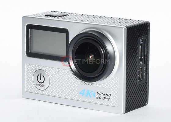 16MP Dual Screen Action Camera 170 Degree Wide Angle Adjustable CE / ROHS