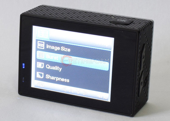 16MP Dual Screen Action Camera 170 Degree Wide Angle Adjustable CE / ROHS
