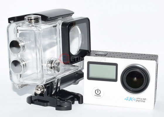 24fps H9 Ultra HD 4k Action Camera With Dual Screen , High End Sports Video Camera
