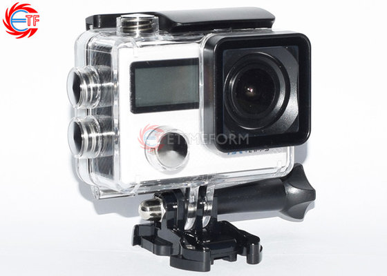 24fps H9 Ultra HD 4k Action Camera With Dual Screen , High End Sports Video Camera