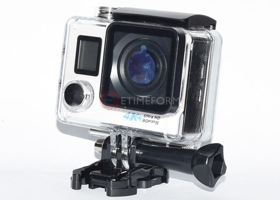 OEM 1080p 60fps Dual Screen Action Camera 4K 30fps Interpolation With WIFI