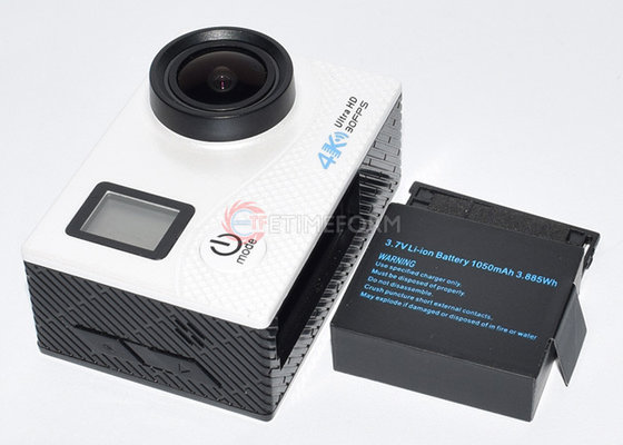 OEM 1080p 60fps Dual Screen Action Camera 4K 30fps Interpolation With WIFI