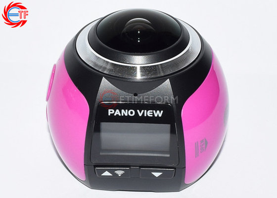 Diving Underwater Action Camera With WIFI Rose Red 360 Degree 3D Camera