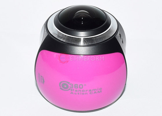 Diving Underwater Action Camera With WIFI Rose Red 360 Degree 3D Camera
