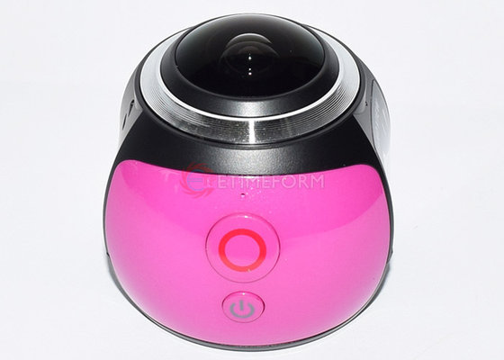Diving Underwater Action Camera With WIFI Rose Red 360 Degree 3D Camera