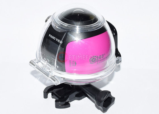 Diving Underwater Action Camera With WIFI Rose Red 360 Degree 3D Camera