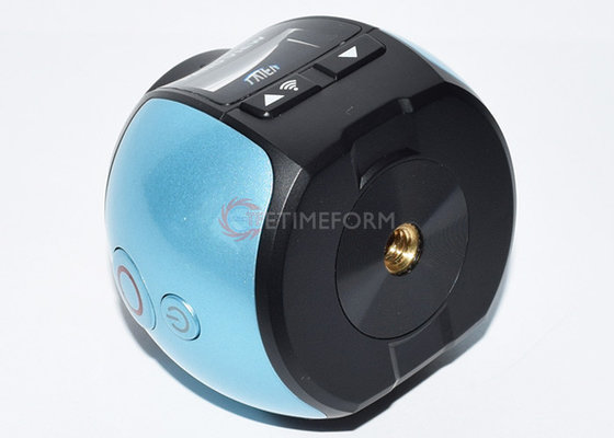0.96” LCD Blue Helmet Sports Camera Ultra HD , 4K Action Camera Wireless