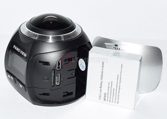 Ultra HD 360 Degree Sports Camera WIFI Sony 179 Sensor On Bicycle Bracket