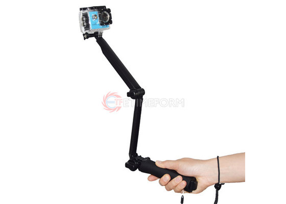 Adjustable Selfie Stick 3 Way Grip Arm Tripod ,  Action Camera Bluetooth Selfie Stick