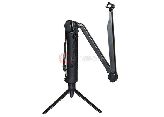 Adjustable Selfie Stick 3 Way Grip Arm Tripod ,  Action Camera Bluetooth Selfie Stick
