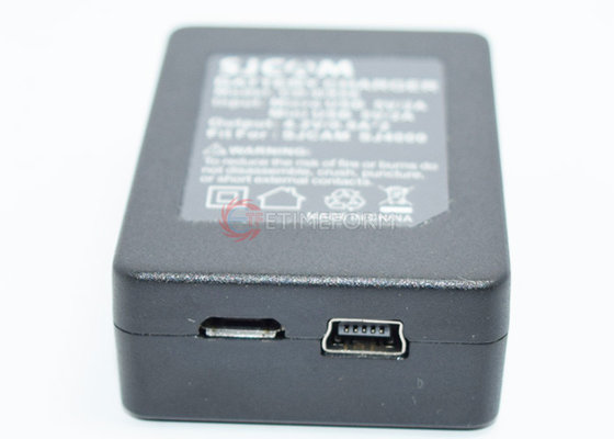 Dual Action Camera Battery Charger For gopro S100 SJ5000X M10 With USB Cable