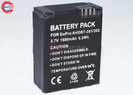 EBT-301 1300mAh rechargeable lithium ion battery , Long Life Li Ion Battery Pack