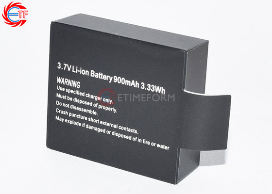 High Density H9 Sj4000 Action Camera Battery Rechargeable 3.7v Portable Design