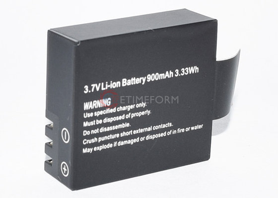 High Density H9 Sj4000 Action Camera Battery Rechargeable 3.7v Portable Design