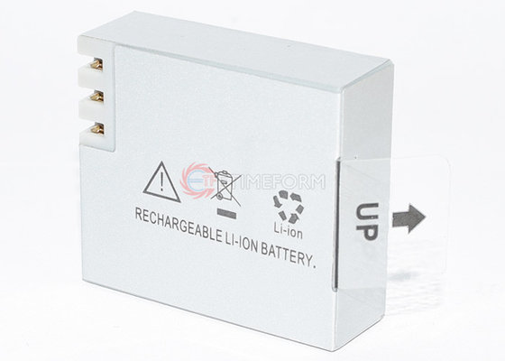 EBT-105B Silver Sports Camera Battery For SJ4000 , Slim 3.7 V Li Ion Battery 3.99wh