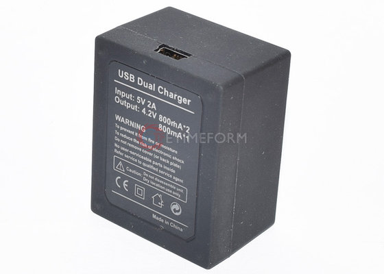 5V Battery Charger For Gopro Hero 3 , Mini USB Dual Charger With 2 Channels