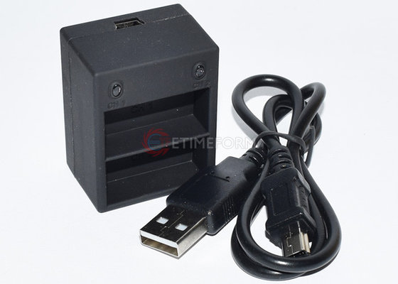 5V Battery Charger For Gopro Hero 3 , Mini USB Dual Charger With 2 Channels
