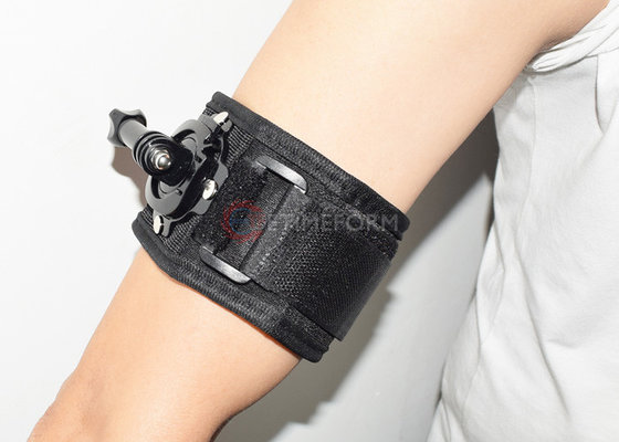 Sj4000 Mount Adapter Camera Wrist Strap Arm For Go Pro 360 Degree Rotation