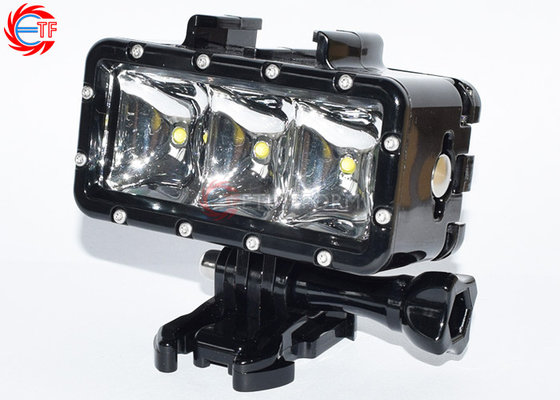 Underwater 30m Sports Camera Accessories , LED Waterproof Video Light For Sj4000