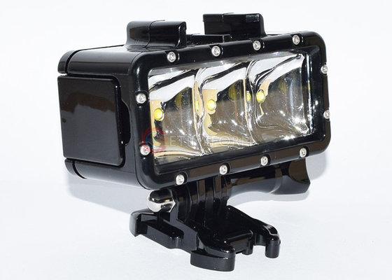 Underwater 30m Sports Camera Accessories , LED Waterproof Video Light For Sj4000