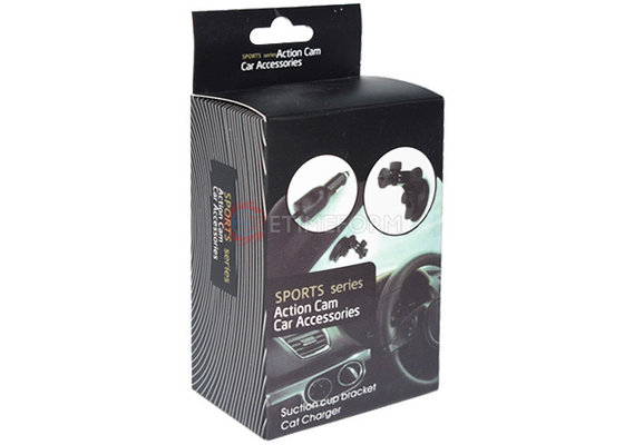 Sj Series Action Camera Accessories Suction Cup Mount Bracket With Car Charger