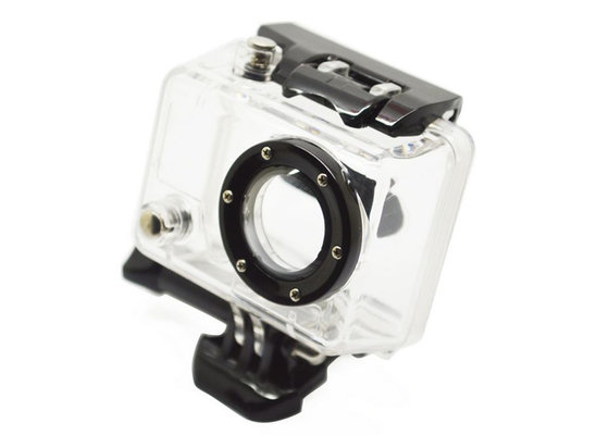Transparent Action Camera Accessories 30m Underwater Camera Case Plastic