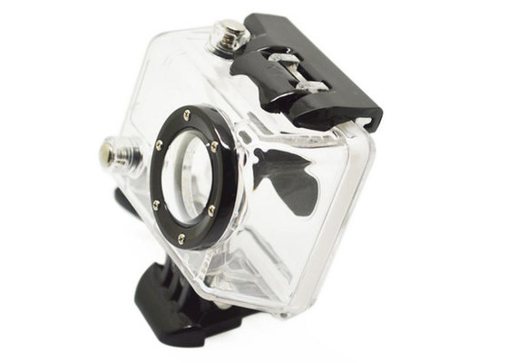 Transparent Action Camera Accessories 30m Underwater Camera Case Plastic