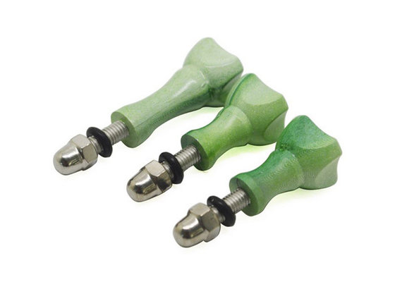 Stainless Plastic Thumb Screw Knobs , Compact Long / Short Sports Camera Accessories