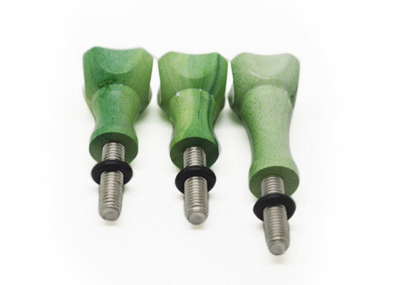 Stainless Plastic Thumb Screw Knobs , Compact Long / Short Sports Camera Accessories