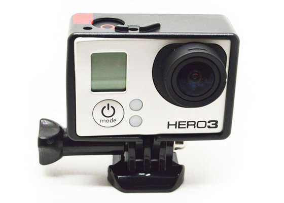EGP71 Black Action Camera Standard Frame Mount With Assorted Mounting Hardware