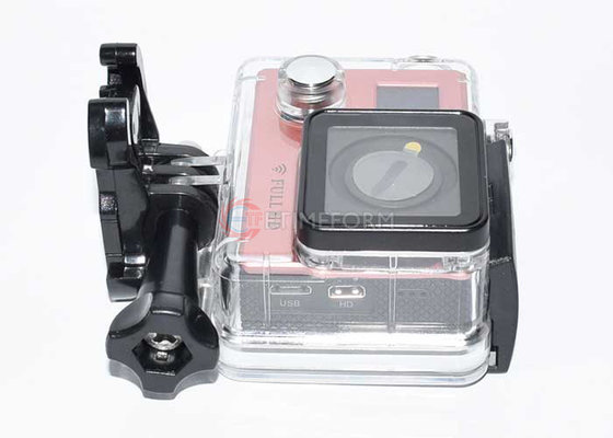Rose Golden Super Thin FHD 1080p Action Camera Dual Screen With WIFI