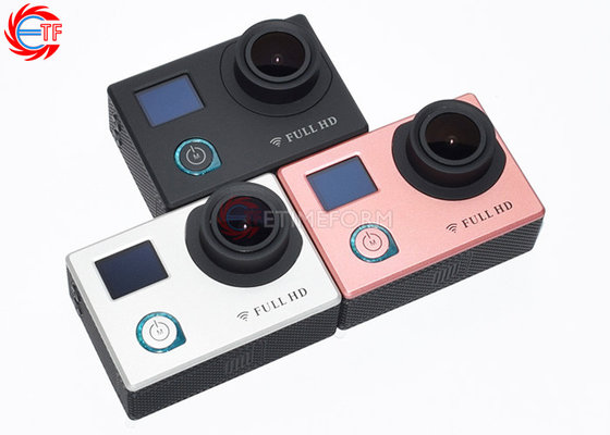 Dual Screen Mini Action Camera With WIFI 2.4G Remote Controller 3 Colors
