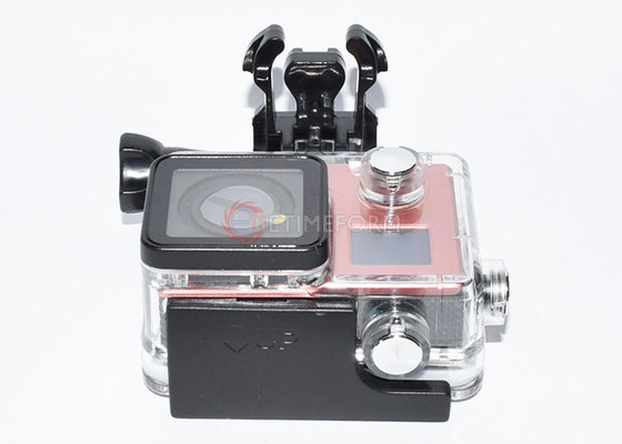 EF88BR Dual Screen Action Camera Underwater , Rose Golden 30fps Action Camera