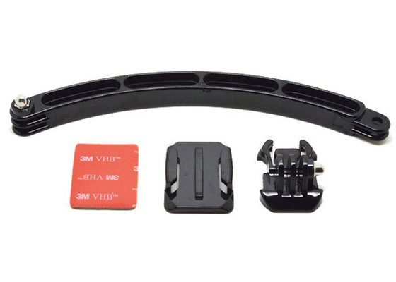 180 Degrees Rotation Helmet Extension Arm For Gopro With Quick Release Buckle