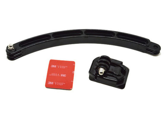 180 Degrees Rotation Helmet Extension Arm For Gopro With Quick Release Buckle