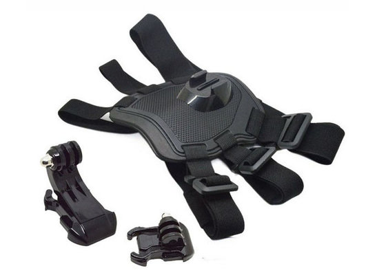 Belt Mount 2pcs Action Camera Strap Black Fetch Dog Harness High Quality
