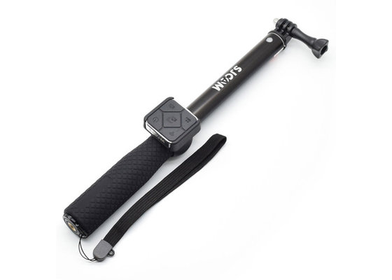 Aluminum Monopod Sjcam Selfie Stick with Remote Control for SJ7 SJ6 M20