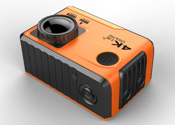 Voice Control EF100P Wifi 4K Action Camera 2.0 Touch Screen with Gyro and Remote, GPS Extension as option
