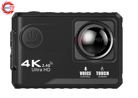 Voice Control EF100P Wifi 4K Action Camera 2.0 Touch Screen with Gyro and Remote, GPS Extension as option