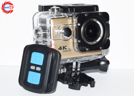 2.0 Inch WIFI Action Camera With Remote Control , Bike Helmet Action Video Camera